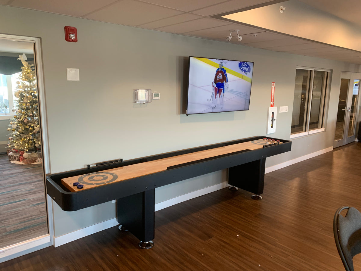 12FT SHUFFLEBOARD WITH BUMPERS – Playmore Games