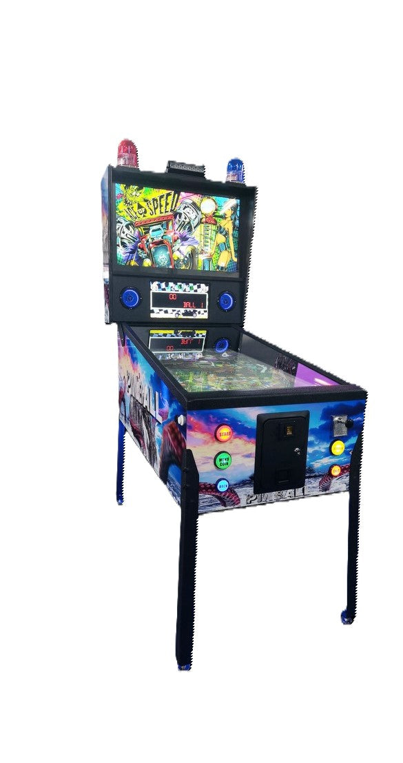 VIRTUAL PINBALL MACHINE WITH SHAKER MOTORS *FREE SHIPPING* – Playmore Games