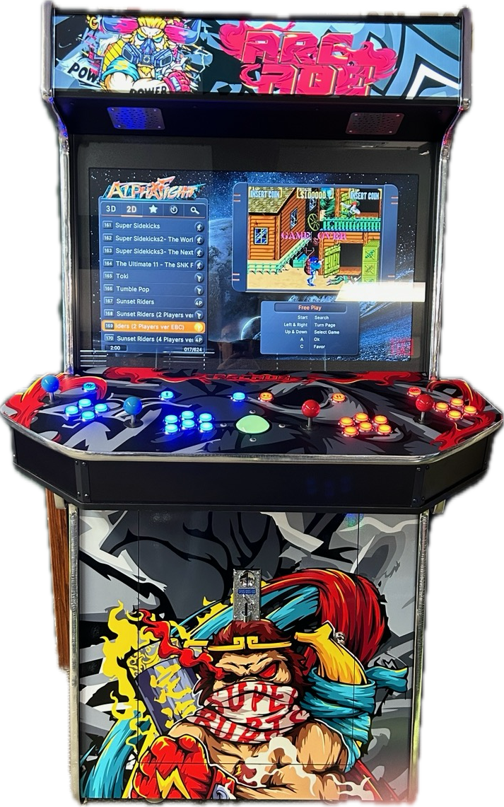 MEGA ARCADE FOUR PLAYER *FREE SHIPPING* – Playmore Games